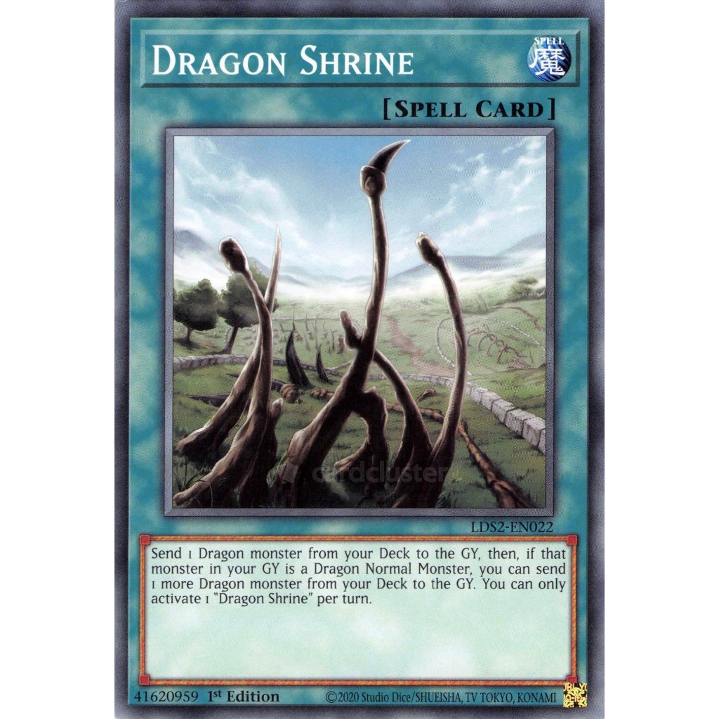 [WujuStyle] Yu-Gi-Oh 游戏王 QCCP-JP194 Dragon Shrine | Shopee Malaysia
