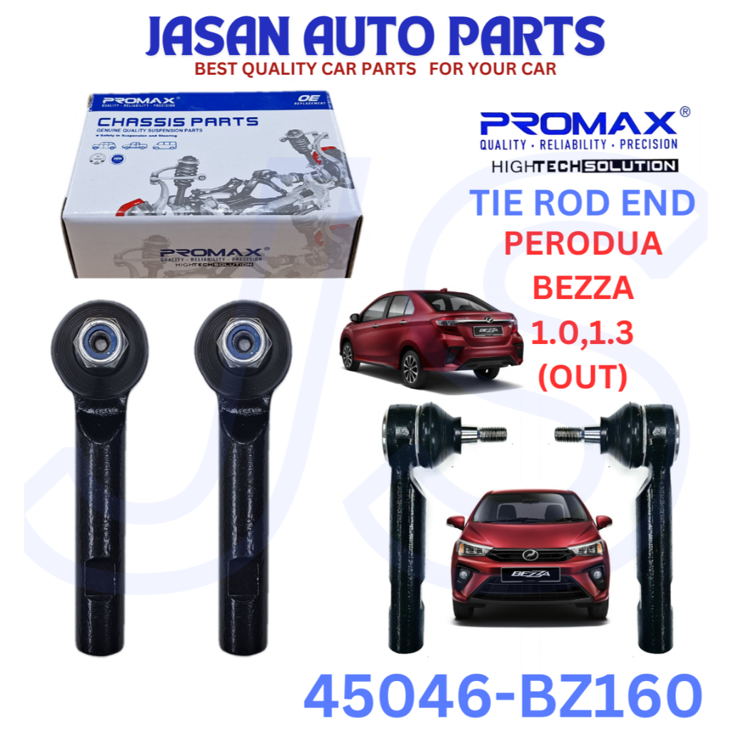 TIE ROD END PERODUA BEZZA 1.0,1.3 (OUT) | Shopee Malaysia