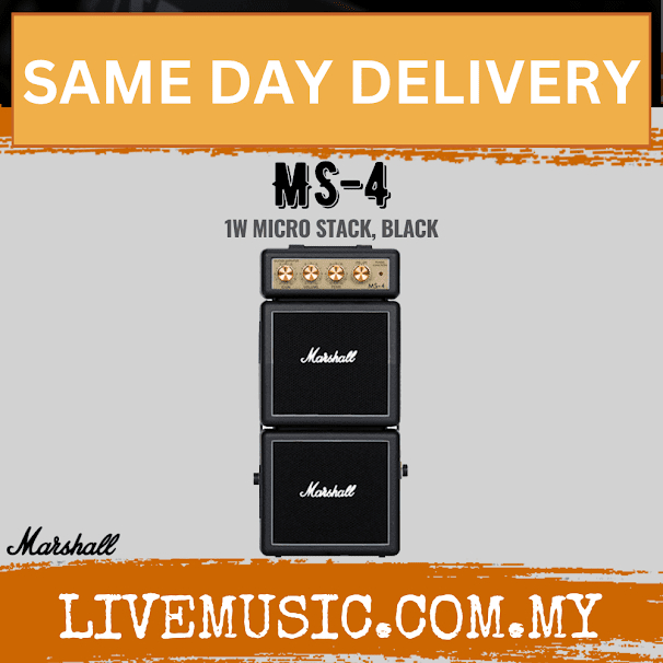 *SAME DAY DELIVERY* Marshall MS-4 - 1 Watt Battery-powered Micro Stack ...