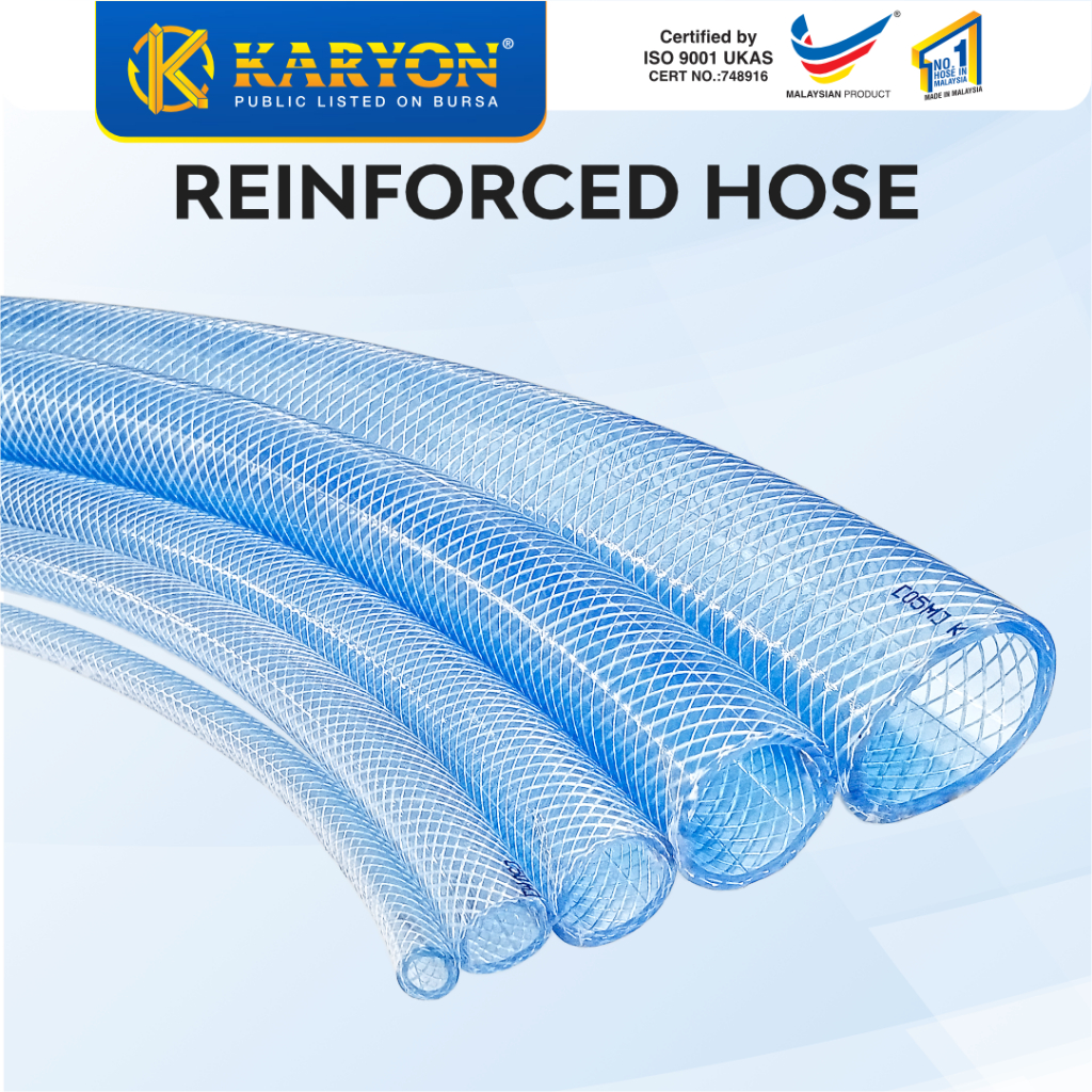Karyon® Premium Reinforced PVC Hose – Ideal for Industrial ...