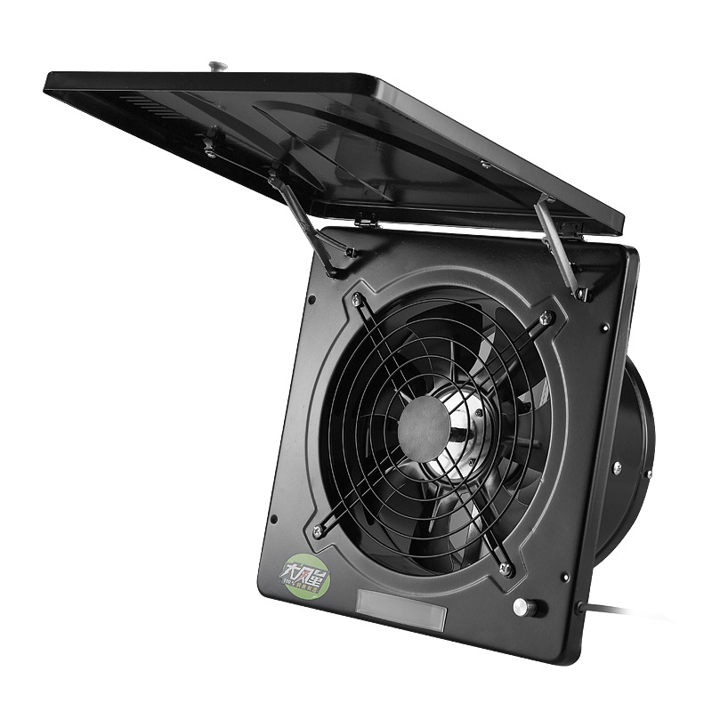 Household Kitchen Fan Oil Smoke Exhaust Exhaust Window Wall Mute Smoke ...