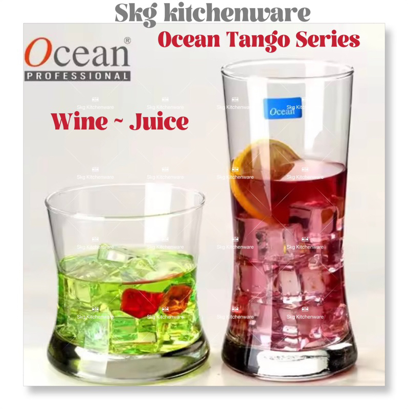 Ocean B13309/B13311/B13312/B13315 Tango Series Rock Wine Glass Juice ...