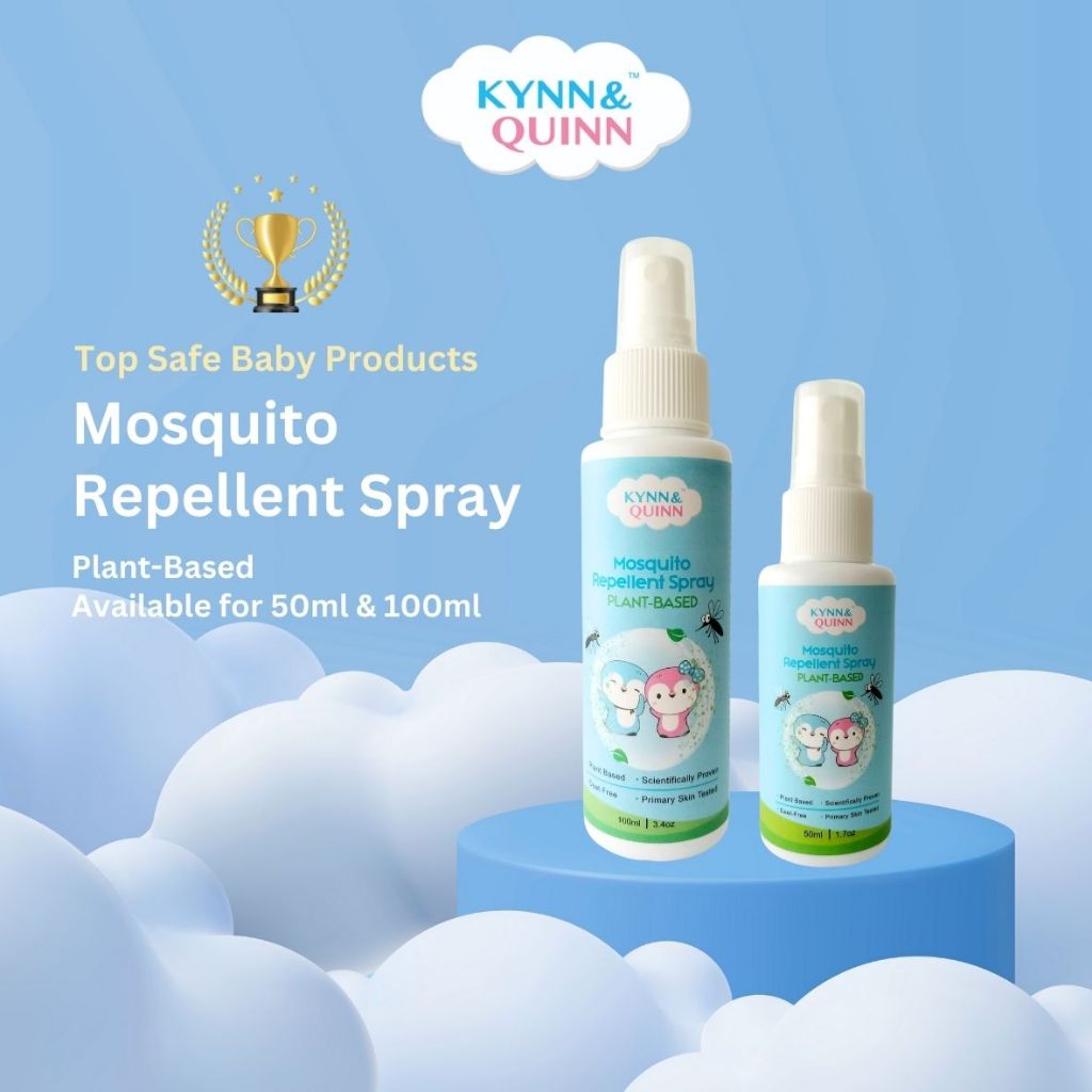Kynn Quinn Kids Mosquito Repellent Spray Natural Essential Oil, DEET ...