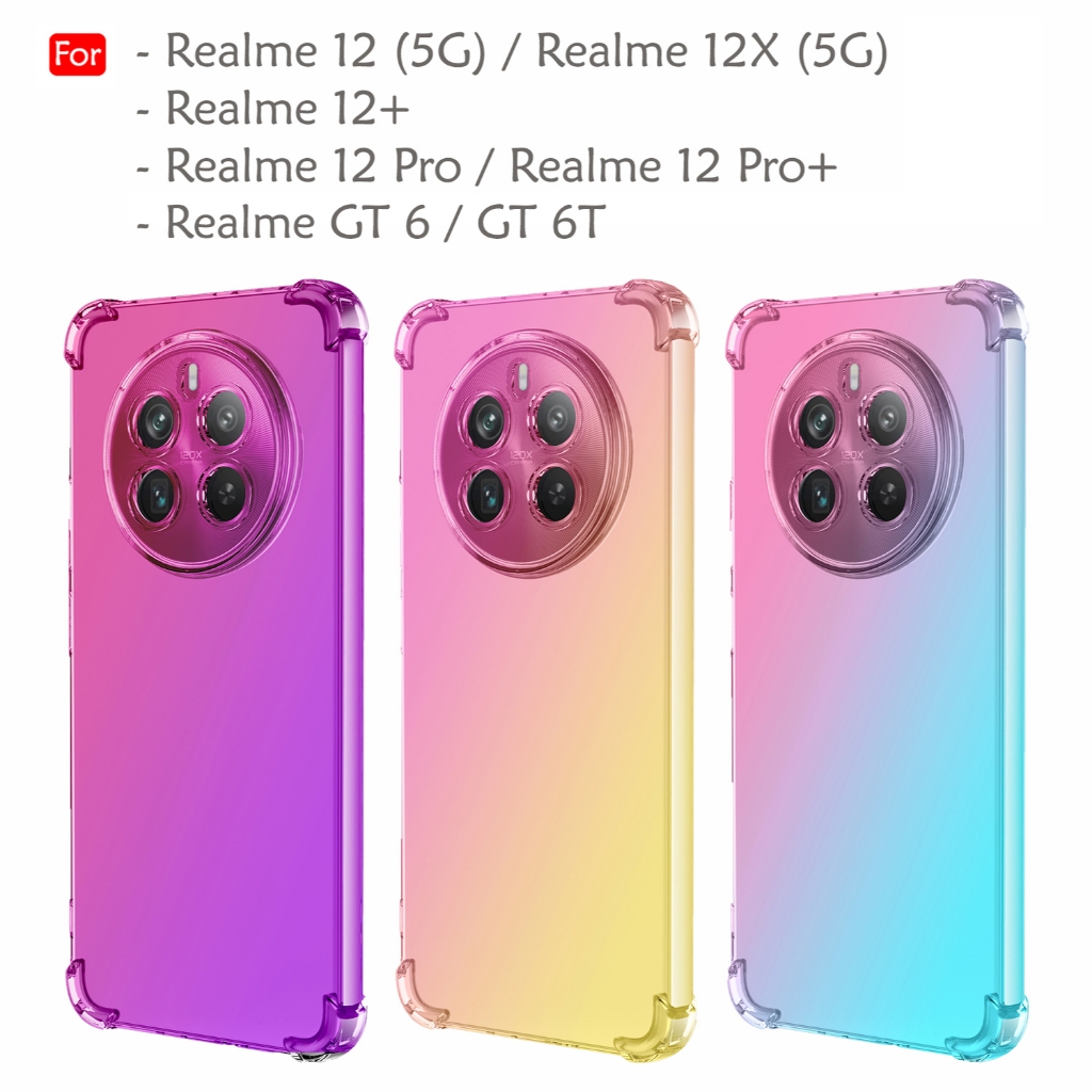 Realme 12 Pro 12 Pro+ 12+ 12 Plus 12 12X 5G GT 6 6T Aurora Case Cover ...