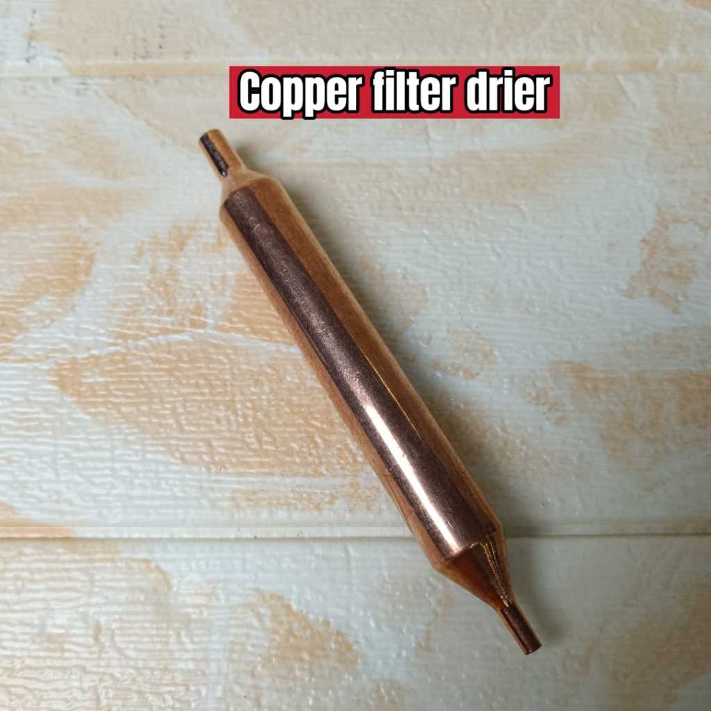 16mm filter drier fridge copper single tube/penapis paip peti sejuk ...