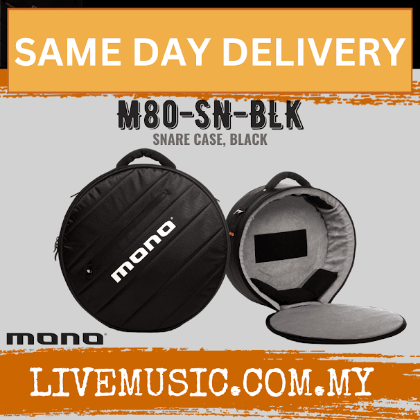 Mono M80 Snare Drum Case - Black (M80-SN-BLK) | Shopee Malaysia