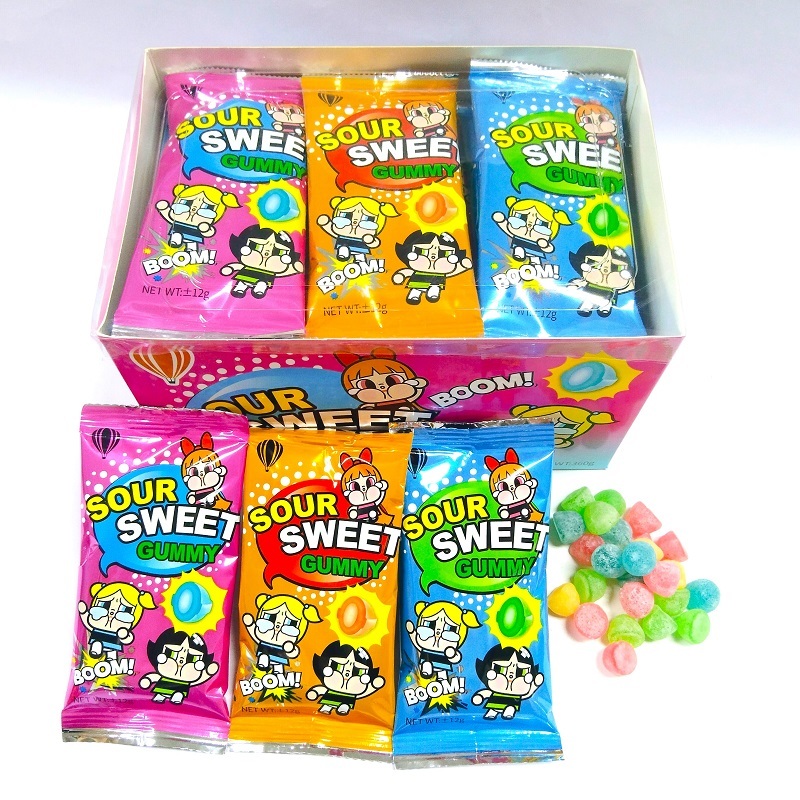 🔥Ready Stock🔥 Belon Jenama 30Pcs Sour Sweet Gummy Dengan Pembungkusan ...