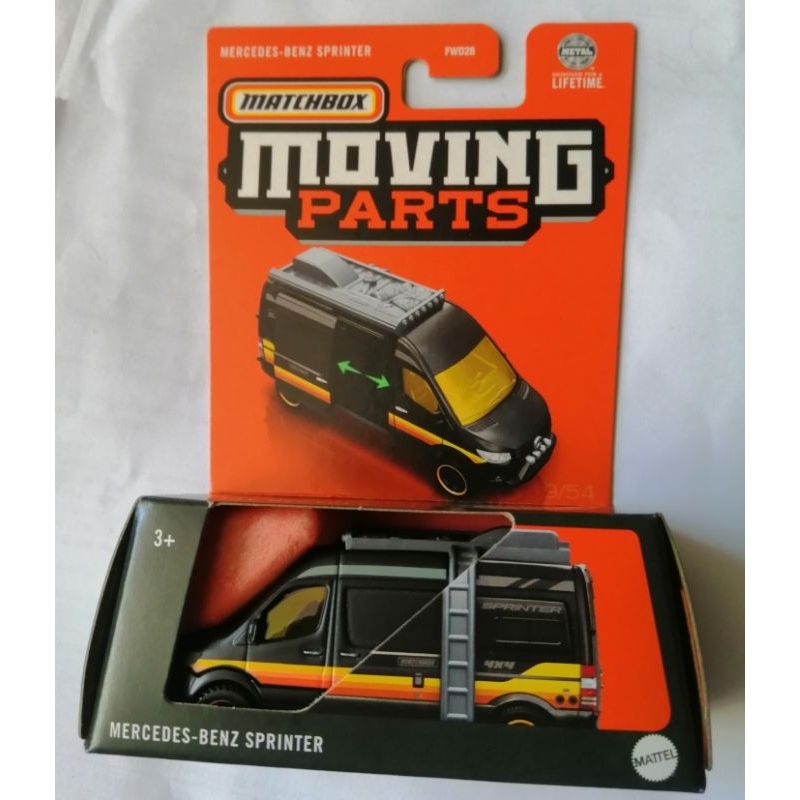Matchbox Moving Parts Mercedes Benz Sprinter 2024 Edition | Shopee Malaysia