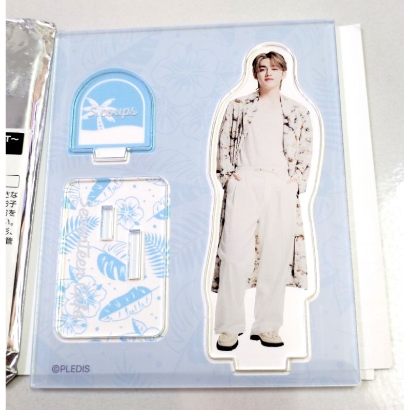 Official S.Coups Acrylic Standee - Seventeen Cafe 2022 Sunset Resort ...