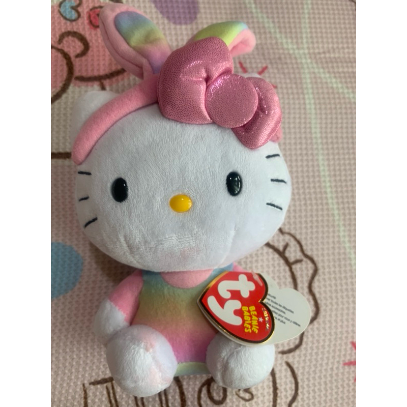 original sanrio, ty hello kitty soft toy, hello kitty rabbit | Shopee ...