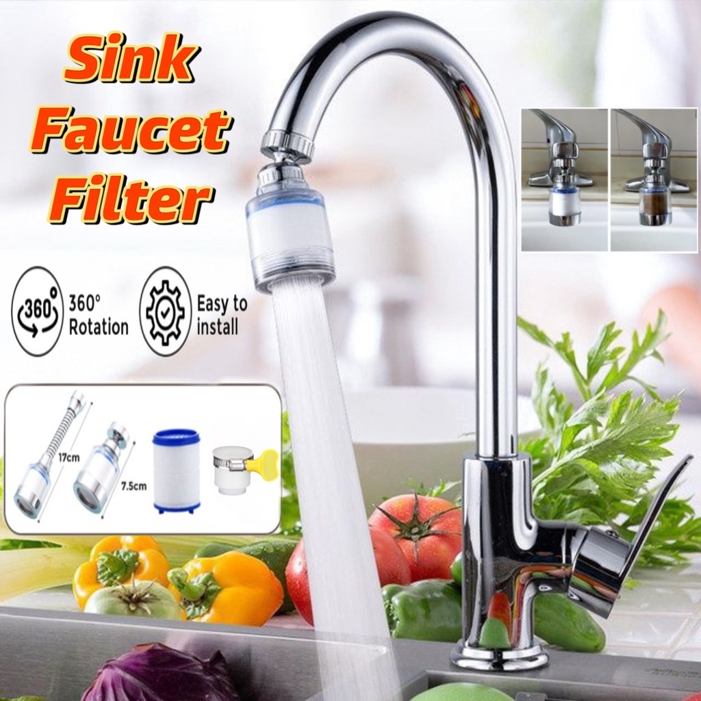 Kepala Paip Extender Water Tap Faucet Water Filter Tap Filter Head ...
