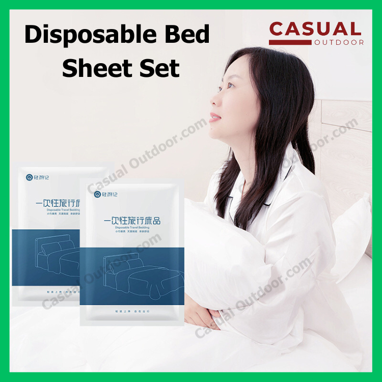 Disposable Travel Bed Cover Sheet Hotel Bedsheet Bedsheet Set Bed Sheet ...