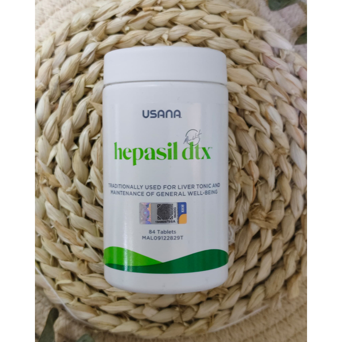 USANA Hepasil DTX Exp 12/2025 (100% from Malaysia) 肝脏宝 (84 Tablets ...