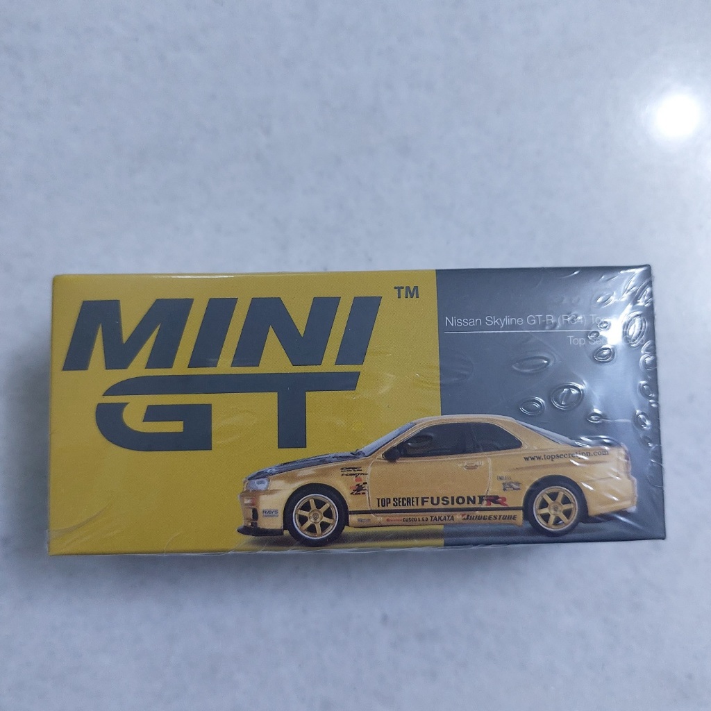 Mini GT No 676 Japan Exclusive Nissan Skyline GT-R (R34) Top Secret ...