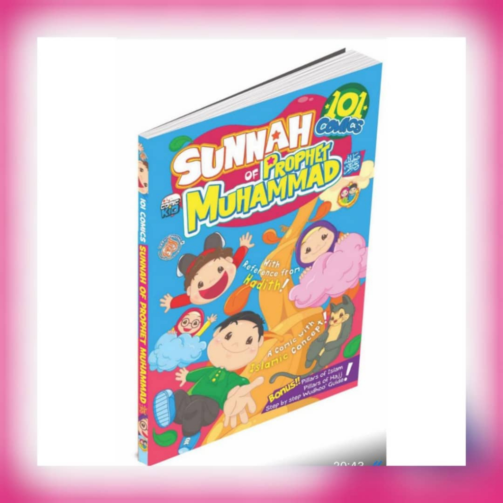 101 COMICS SUNNAH OF PROPHETS MUHAMMAD SAW /Kids Islamic Books / Story ...