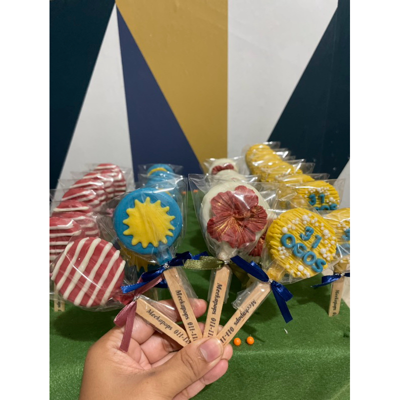 OREOPOP VIRAL 50pcs merdeka design oreopop cakepop cookiespop doorgift ...