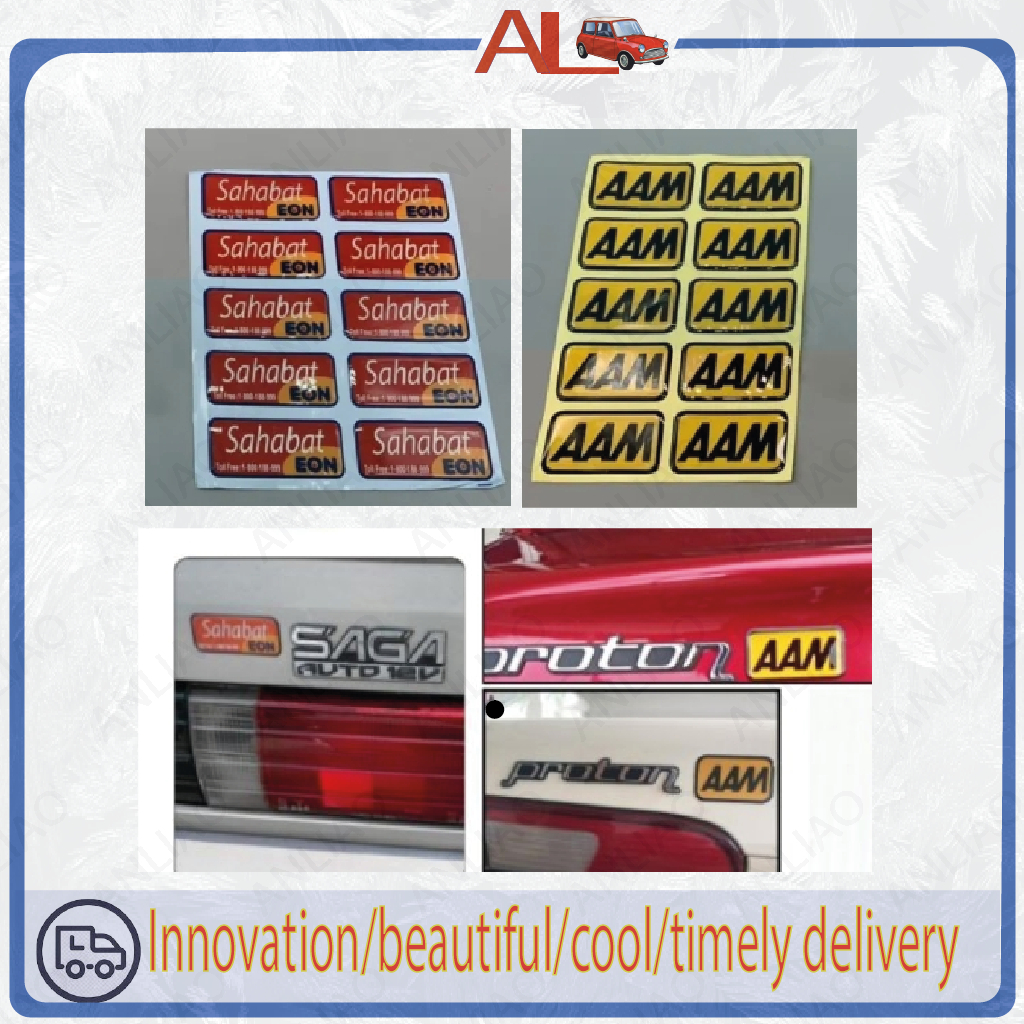 Sticker Epoxy Sahabat Eon AAM stiker proton wira waja iswara saga arena ...