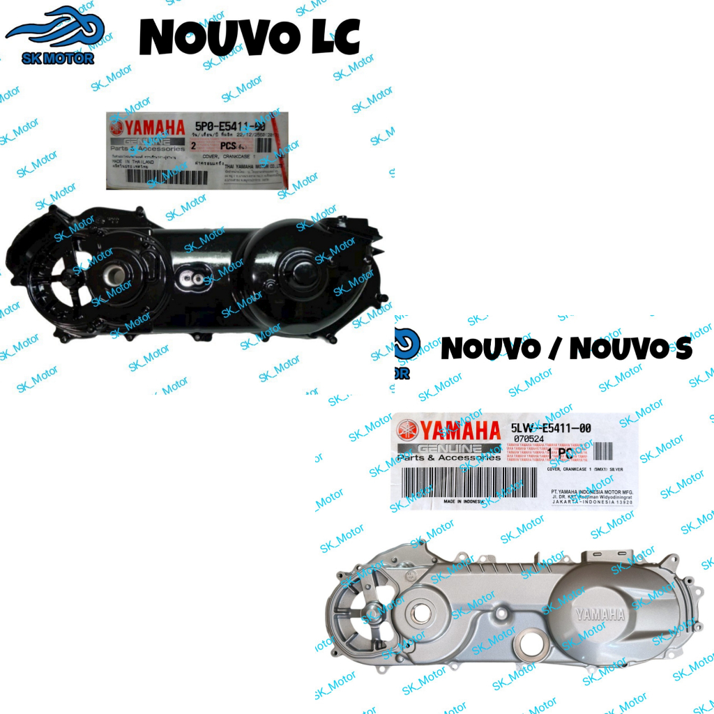 Yamaha NOUVO S NOUVO-LC Original Crankcase Cover Belting Cover Pulley ...