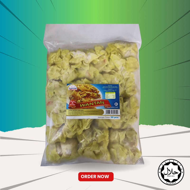 Halal Iwani Wantan 50 pcs | Shopee Malaysia