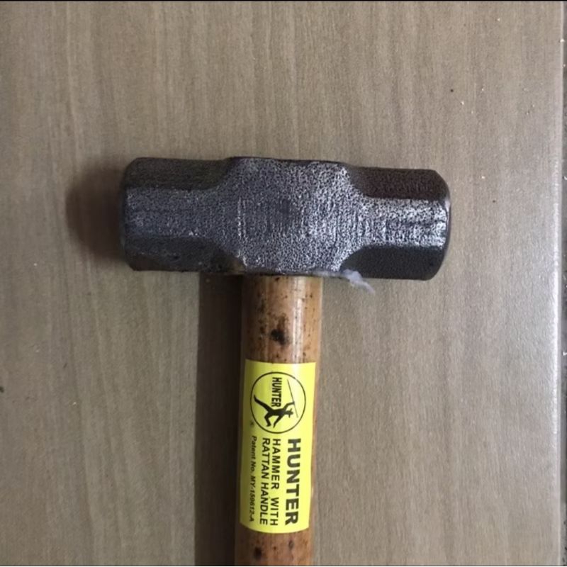 Heavy Duty 2' 3' 4' LBS Double FacedBlacksmith's Hammer With Rattan ...