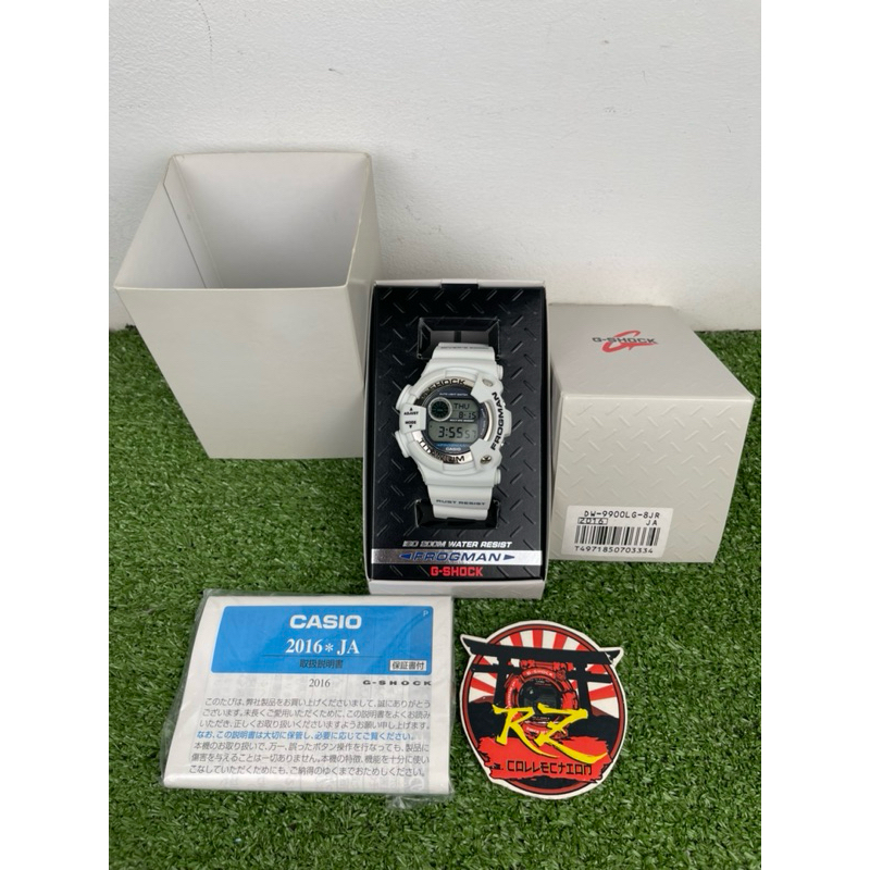 G-SHOCK FROGMAN Men In White Gray [ DW-9900LG-8JR 🇯🇵 ] Vintage/NOS/Rare ...