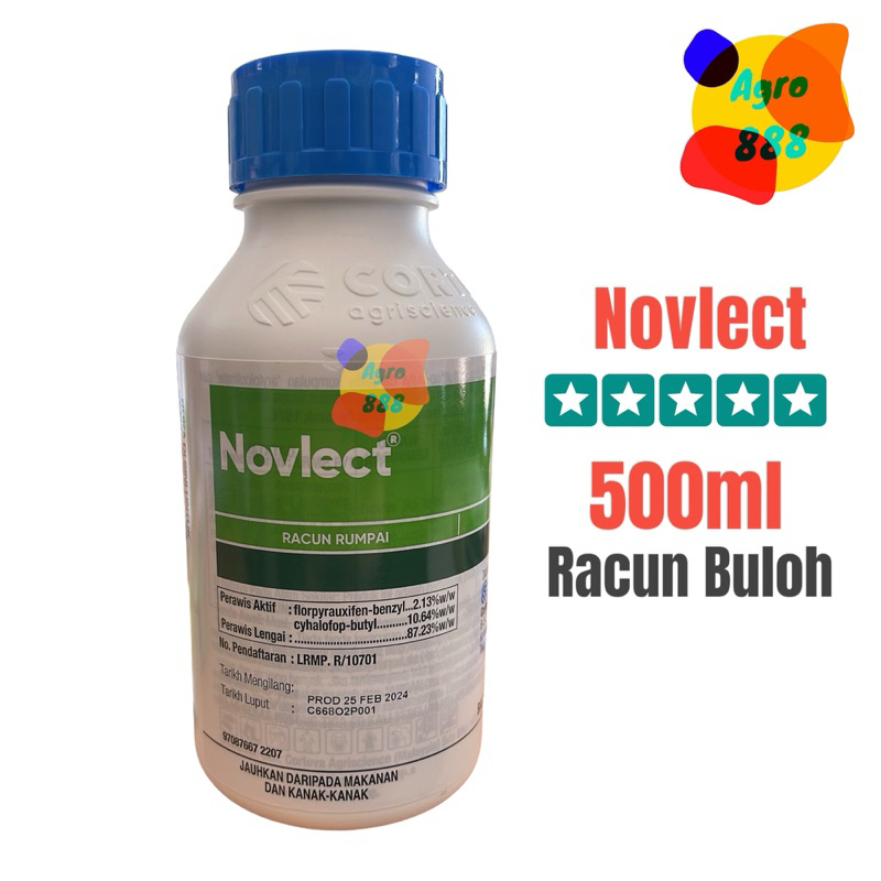 500ML NOVLECT / Corteva/ Loyant Campur Clincher/Racun Rumpai padi ...