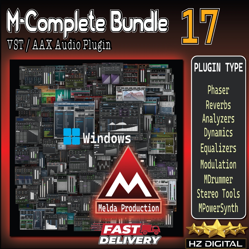 MComplete Bundle V 17 Melda Production Audio Plugin VST AAX For Windows ...