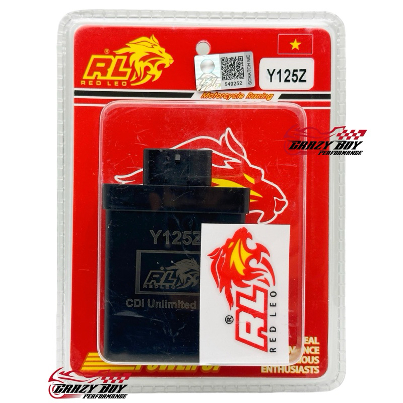 RED LEO 100% ORIGINAL CDI PNP Y125Z Y125ZR 125ZR RXZ ORIGINAL RED LEO ...