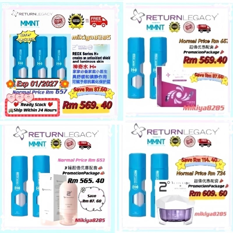 🚚 Free Shipping 💯original 2° REOX Series H+(135ml)ReturnLegacy/Redoxy ...