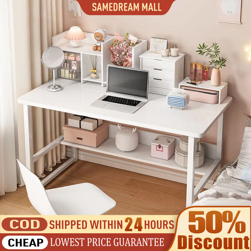 120CM Study Table Writing Desk Office Table Computer Table Meja belaja ...