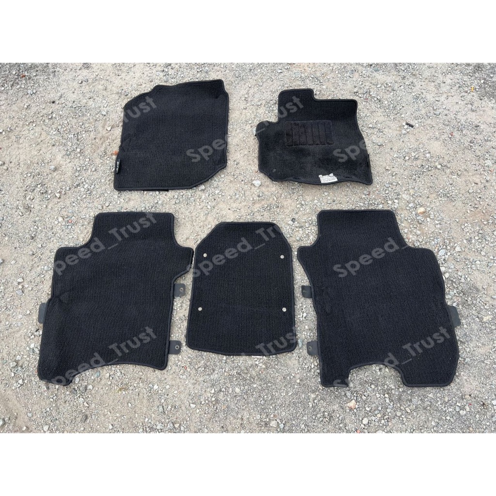 Used Original Japan Black Hitam Karpet Carpet Mats Floor Mat (1 set ...