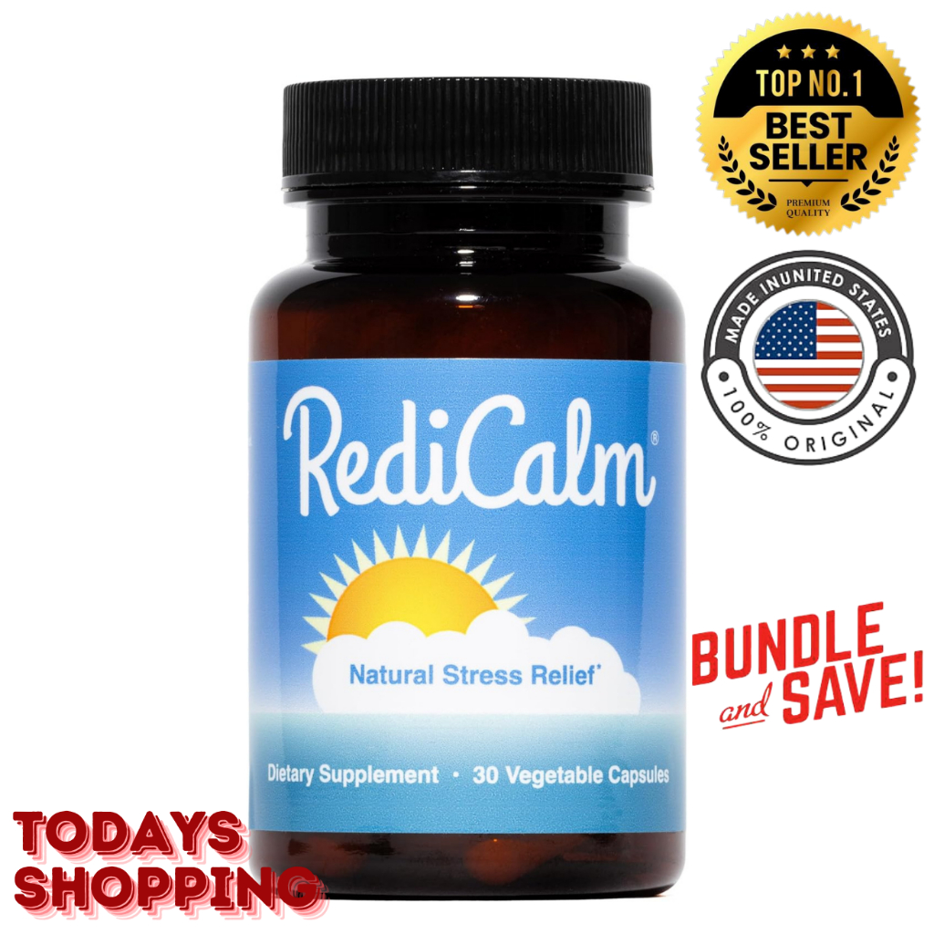 NUTREANCE REDICALM - Natural Stress Relief Support Supplement - Non-GMO ...