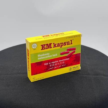 JAMU EM KAPSUL HARGA @ 1 KOTAK (12 kapsul) | Shopee Malaysia