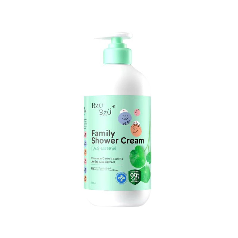 BZU BZU Family Shower Cream Anti-bacterial (800ml) | Shopee Malaysia