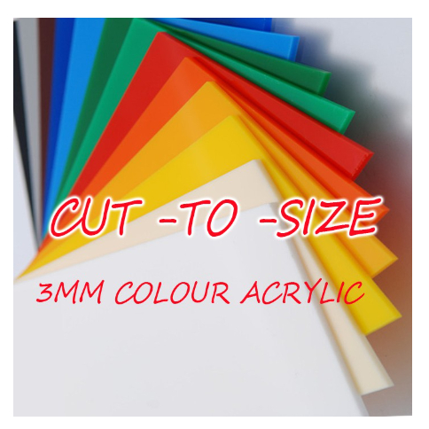 2mm A4 A3Custom Cut to size acrylic Color board Custom Cut Acrylic ...