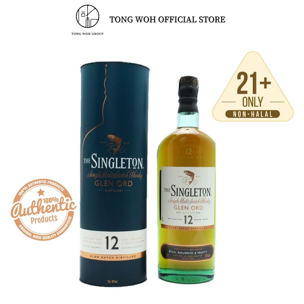 Singleton of Glen Ord 12 Years Single Malt Scotch Whisky (700ml ...