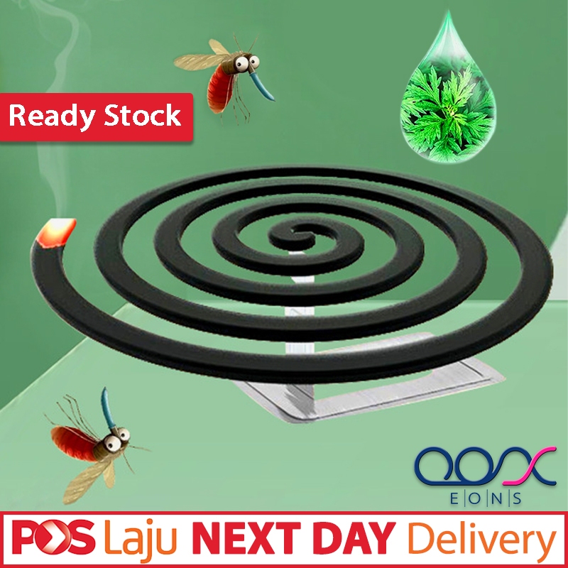 10 PCS Non Toxic Mosquito Repellent Coil Natural Herbal Essence ...
