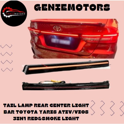 TOYOTA VIOS YARIS ATIV (2023-2024) Rear Garnish LED Trunk LED Tail Lamp ...