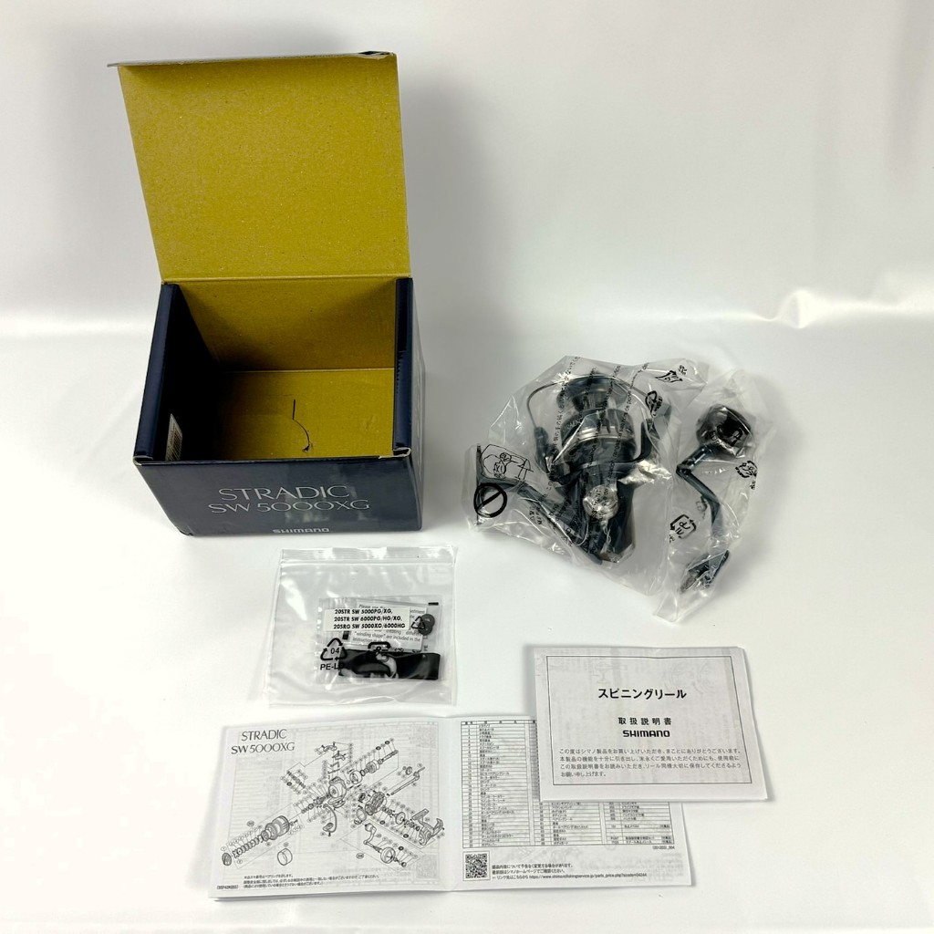 Shimano Spinning Reel 20 Stradic SW 4000 5000 6000 8000 10000 14000 PG ...