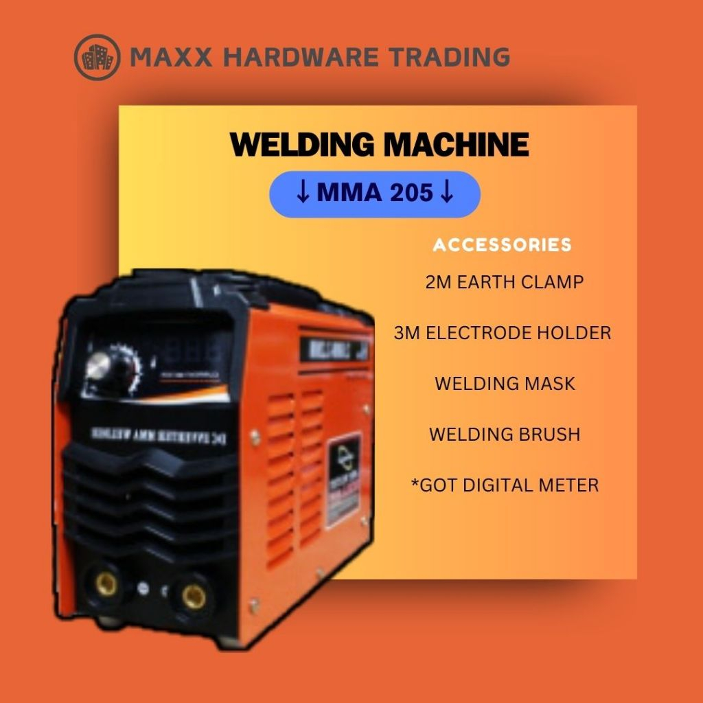 MMA 205 WELDING MACHINE (G-WELD) | Shopee Malaysia