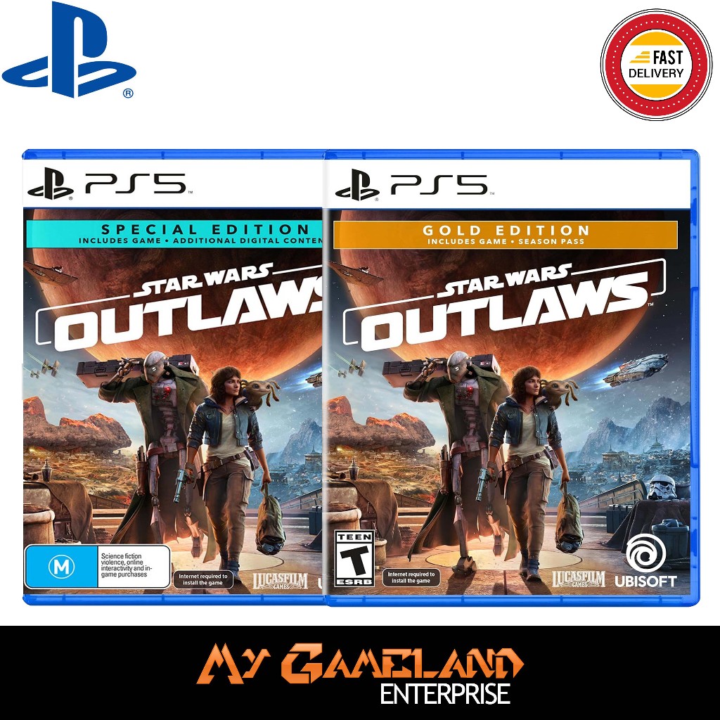 PS5 Star Wars Outlaws Special / Gold Edition (R3)(English/Chinese ...