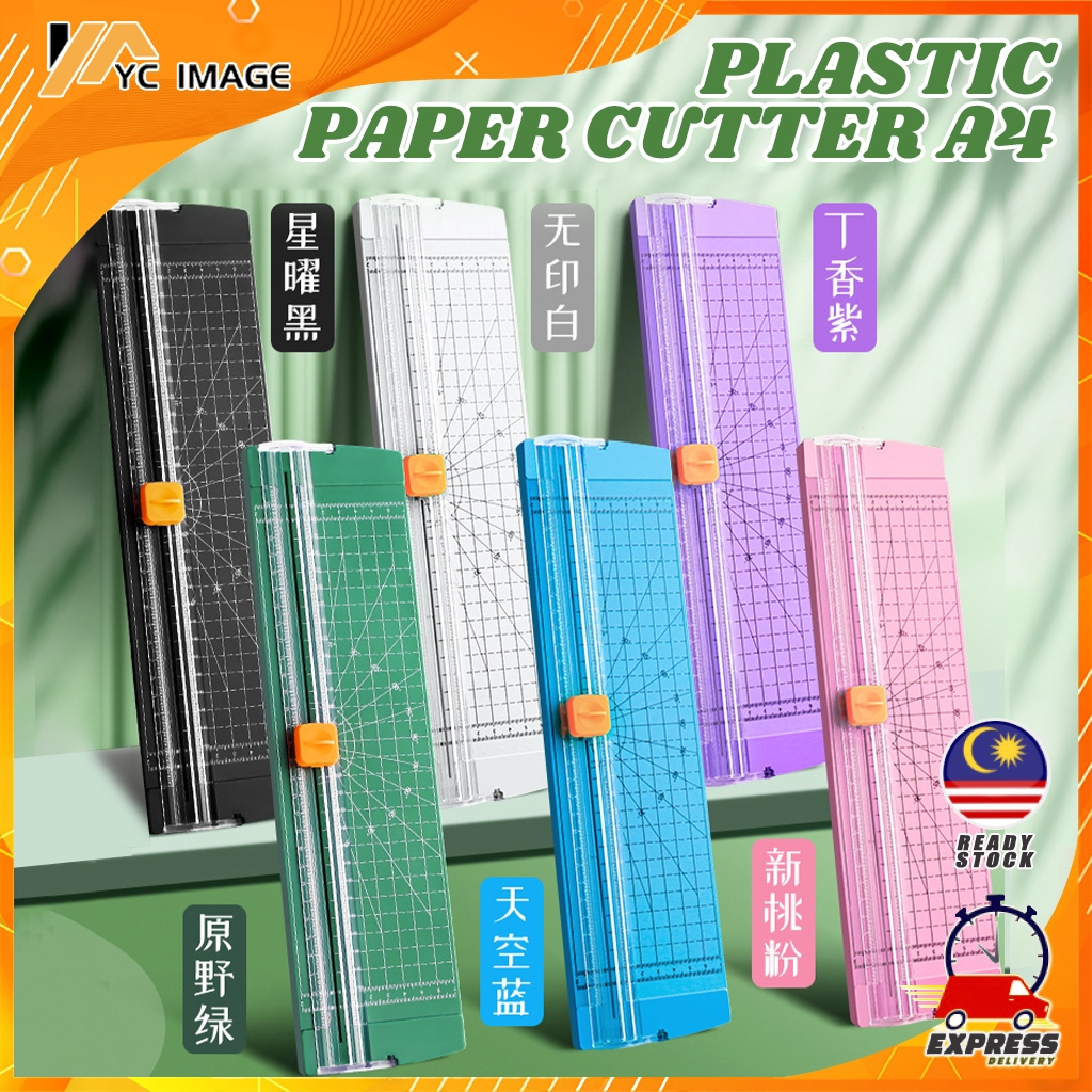 Plastic Paper Cutter A4/A5 Size Portable Paper Cutter with Replaceable ...