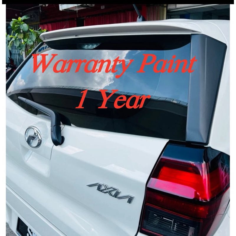 PERODUA AXIA 2023’ - Original Spoiler With Paint Ready From Factory ...