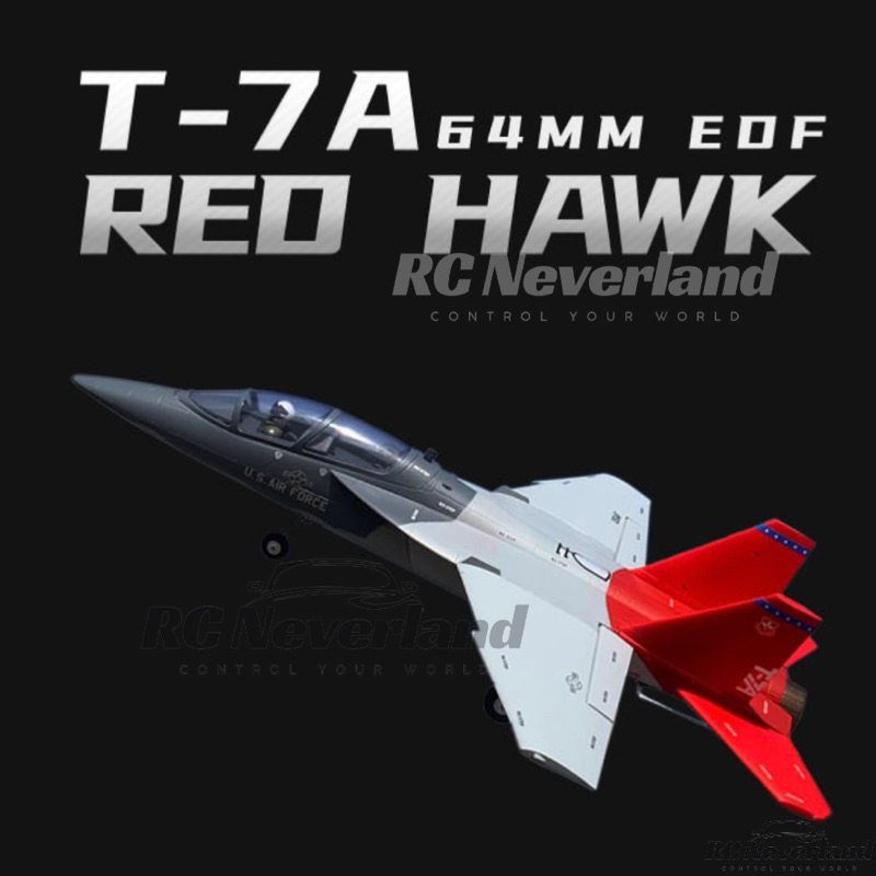 XFly T-7A Red Hawk 64mm EDF Jet PNP 4S rc plane remote control aircraft ...