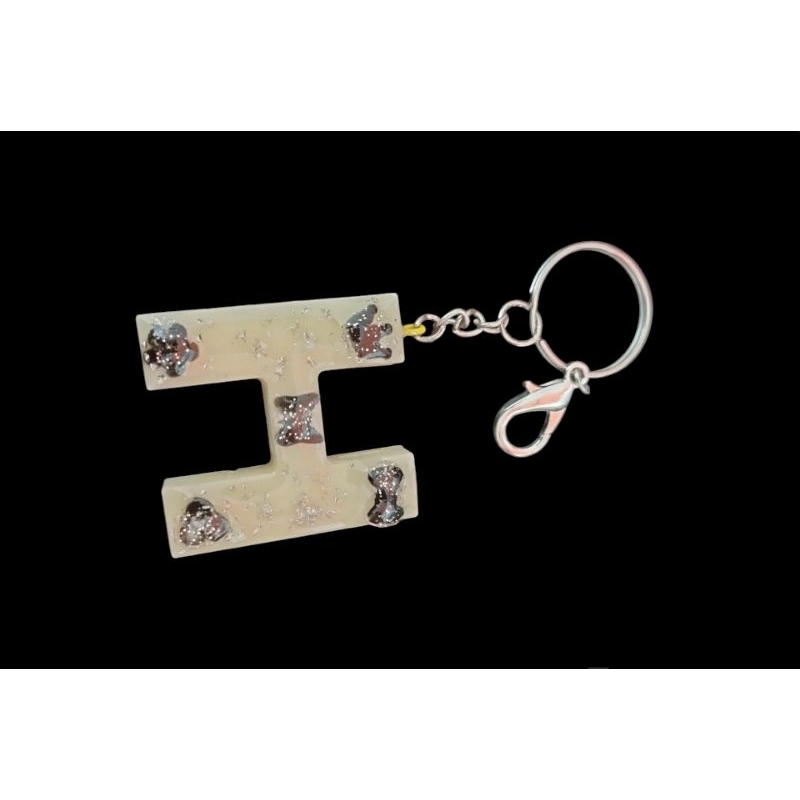 Keychain Resin 50 sen Huruf H (kuning) | Shopee Malaysia