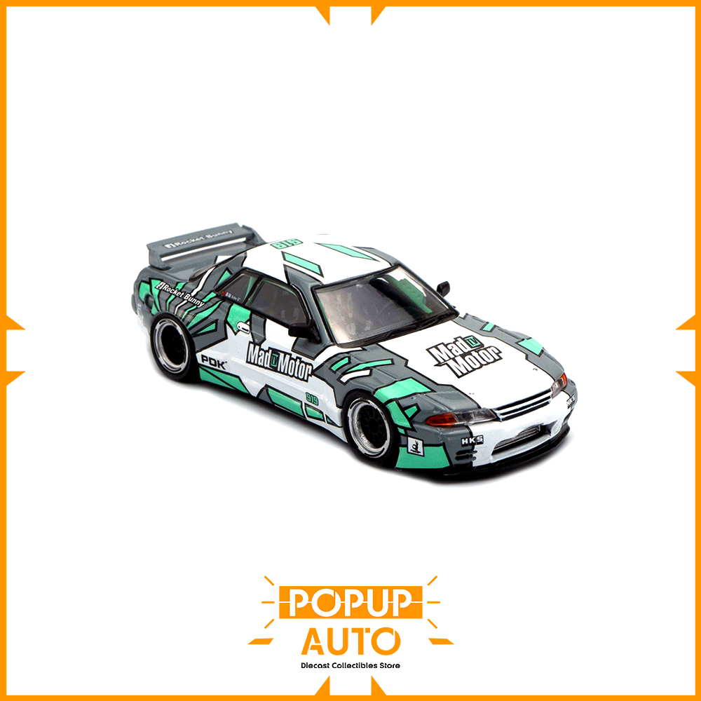 Inno64 1:64 - Nissan Skyline GT-R R32 Pandem Madmotor Echo Gao IN64 ...