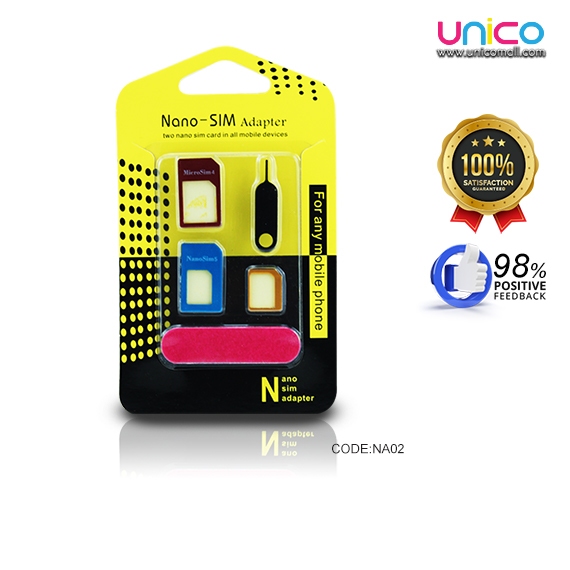 Versatile SIM Card Solutions: 5 in 1 Adapter with Eject Pin for ...