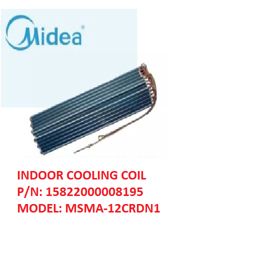 MIDEA INDOOR COOLING COIL 15822000008195 | Shopee Malaysia