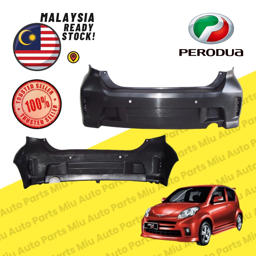 PERODUA MYVI SE 2007 REAR BUMPER | Shopee Malaysia