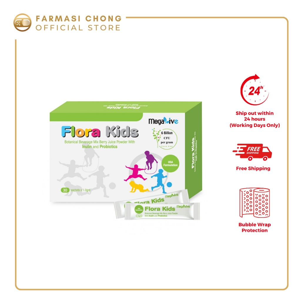 MegaLive Flora Kids (30s / 2x30s) | Shopee Malaysia